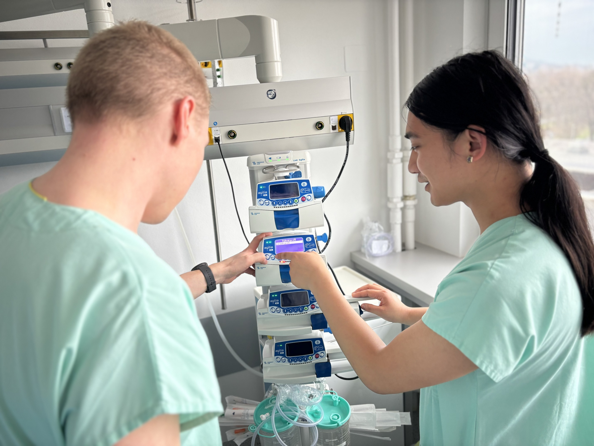 O praxi v naší nemocnici je zájem i mezi studenty ze zahraničí ...