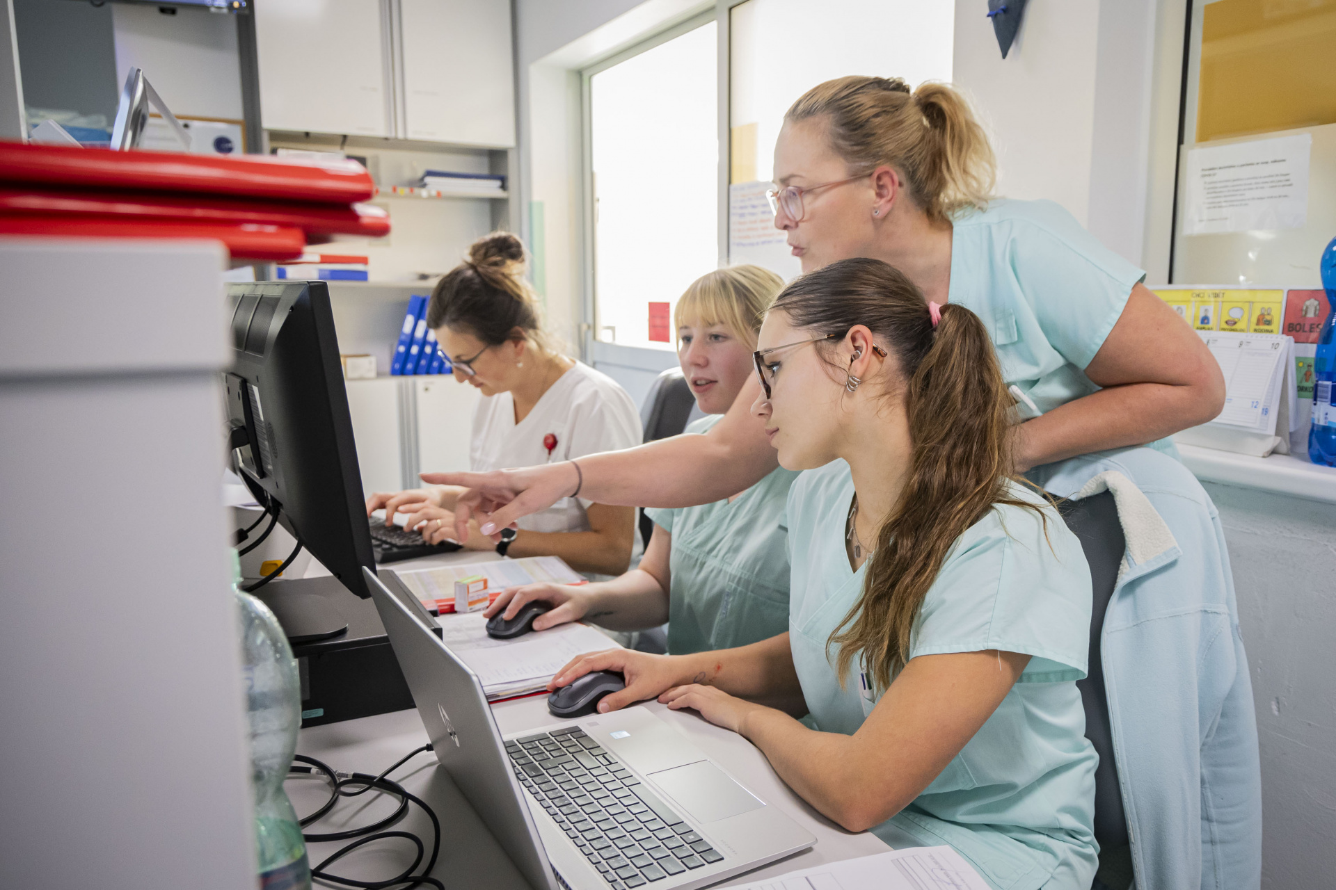 O praxi v naší nemocnici je zájem i mezi studenty ze zahraničí ...