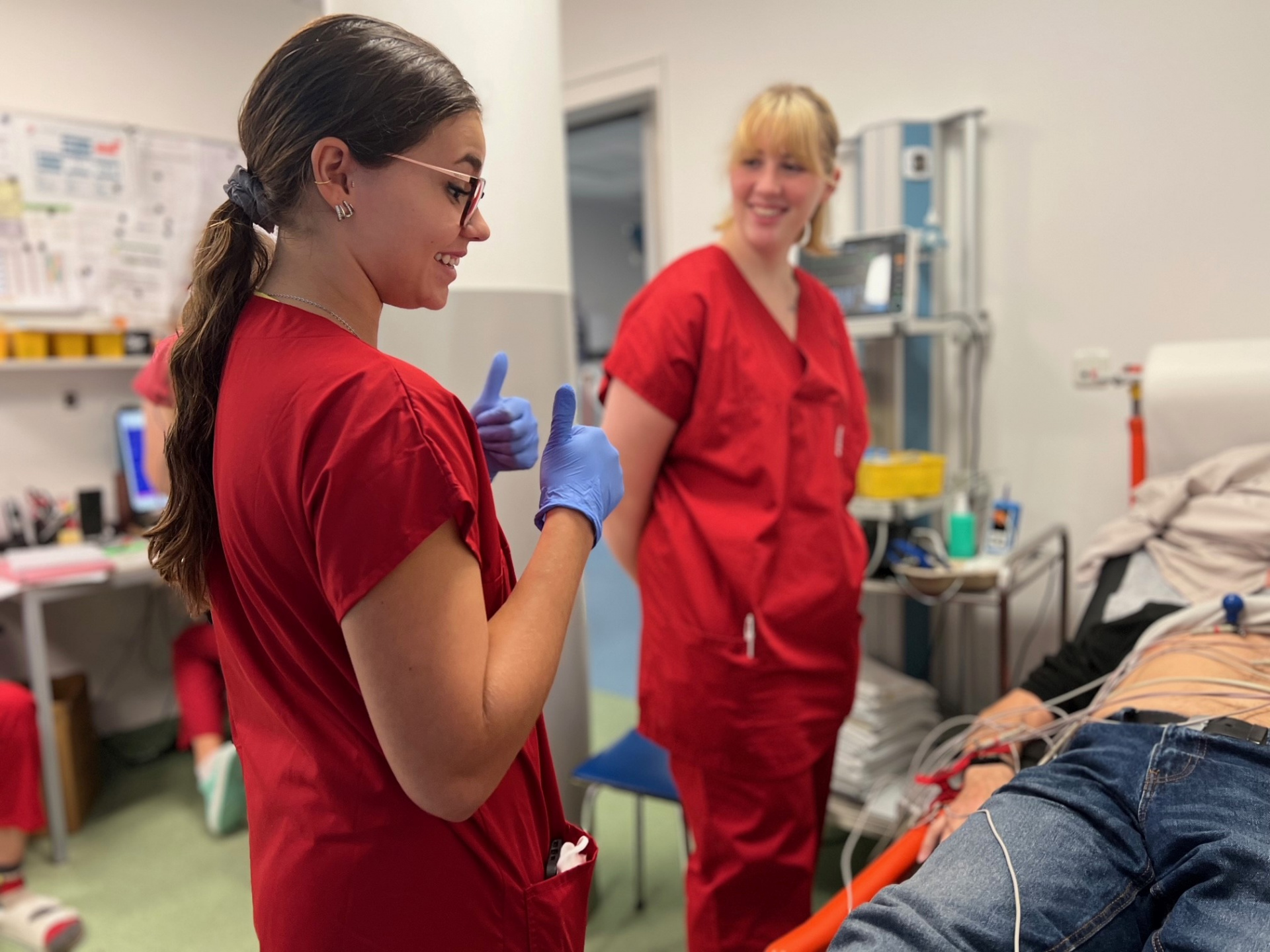 O praxi v naší nemocnici je zájem i mezi studenty ze zahraničí ...